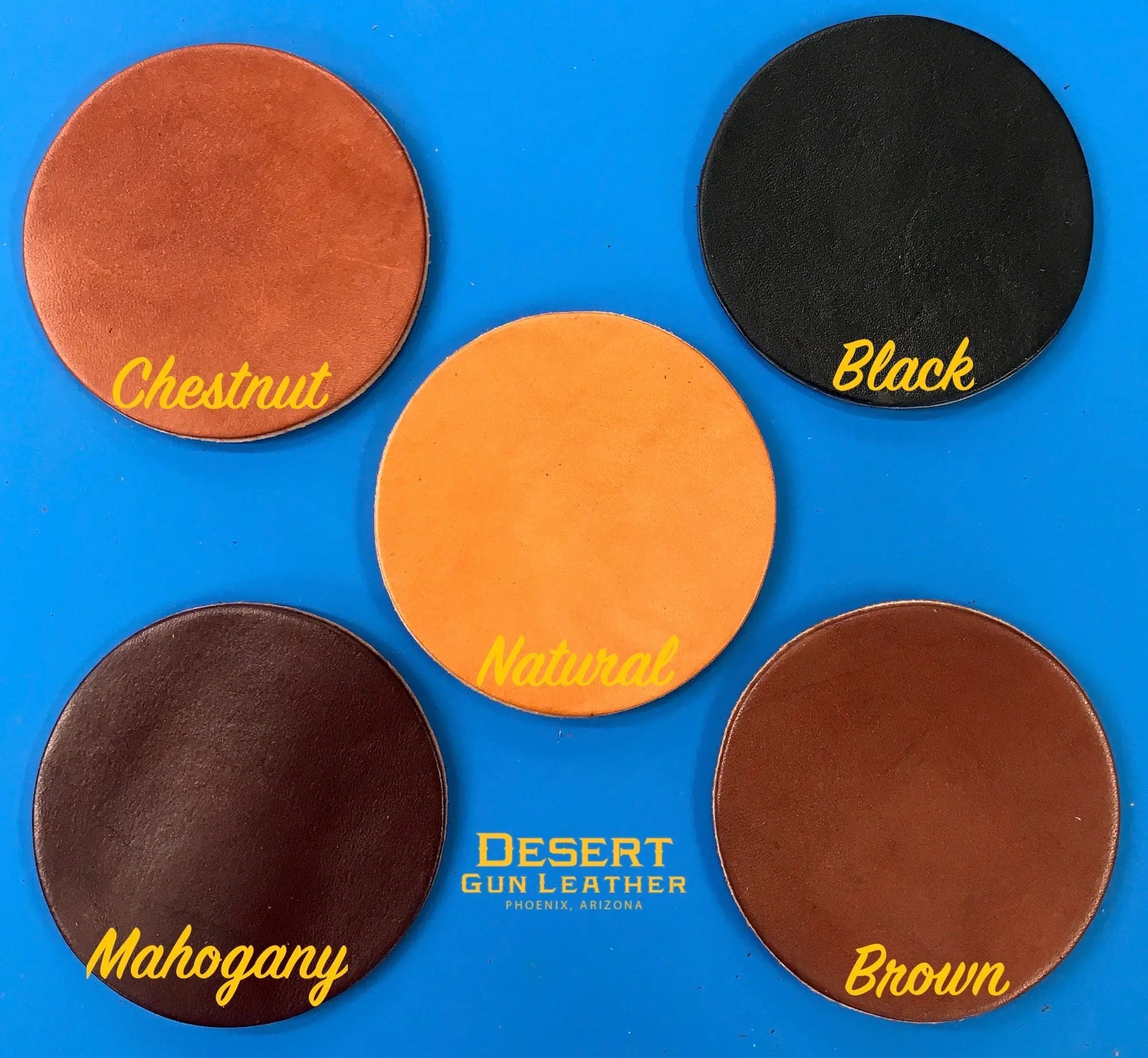 Desert Gun Leather